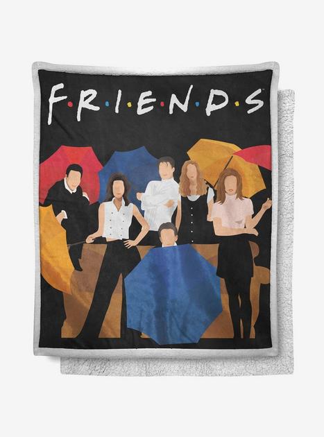 Friends Group Sherpa Throw | BoxLunch