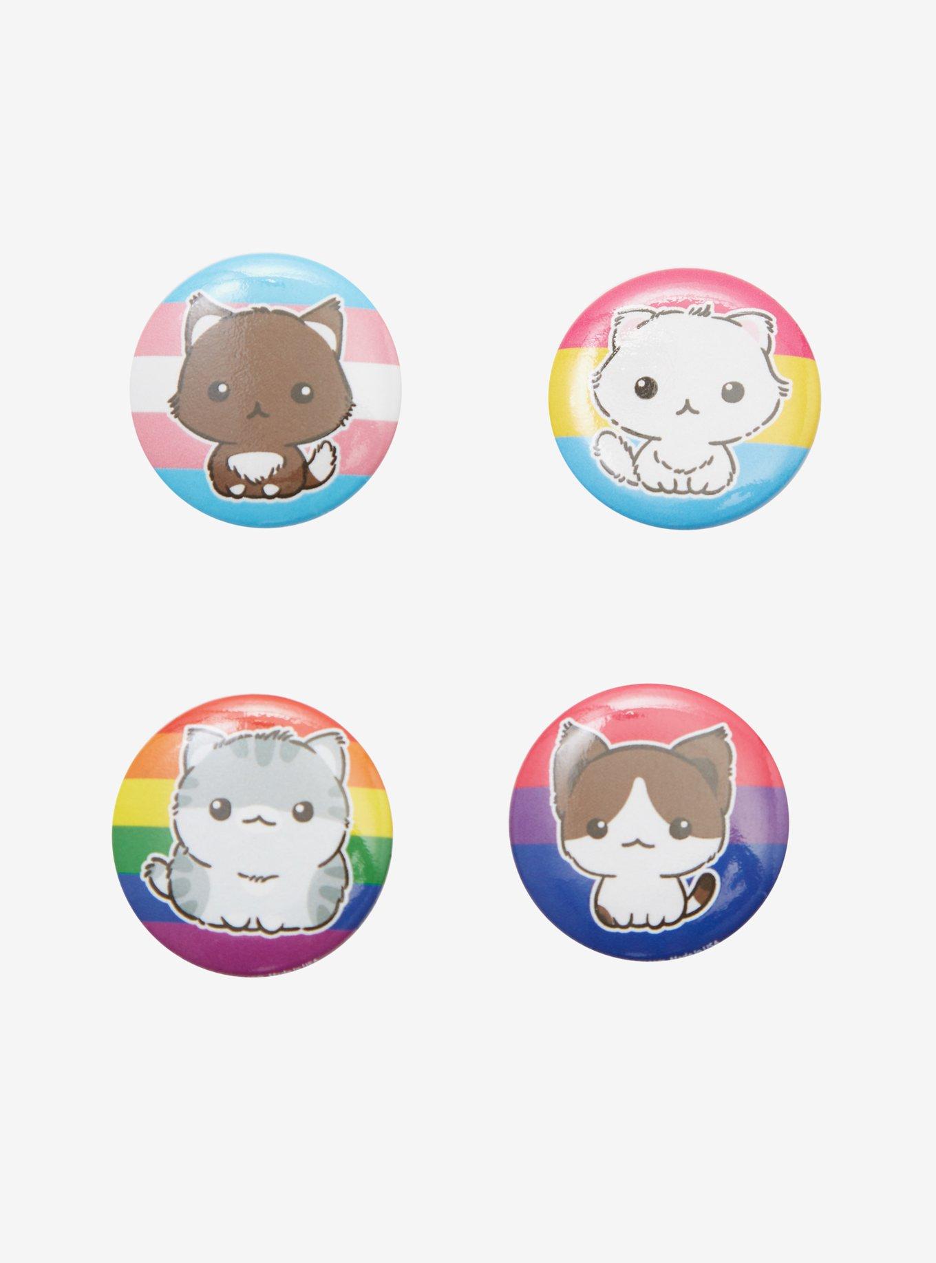 Pride Cats Button Set | Hot Topic
