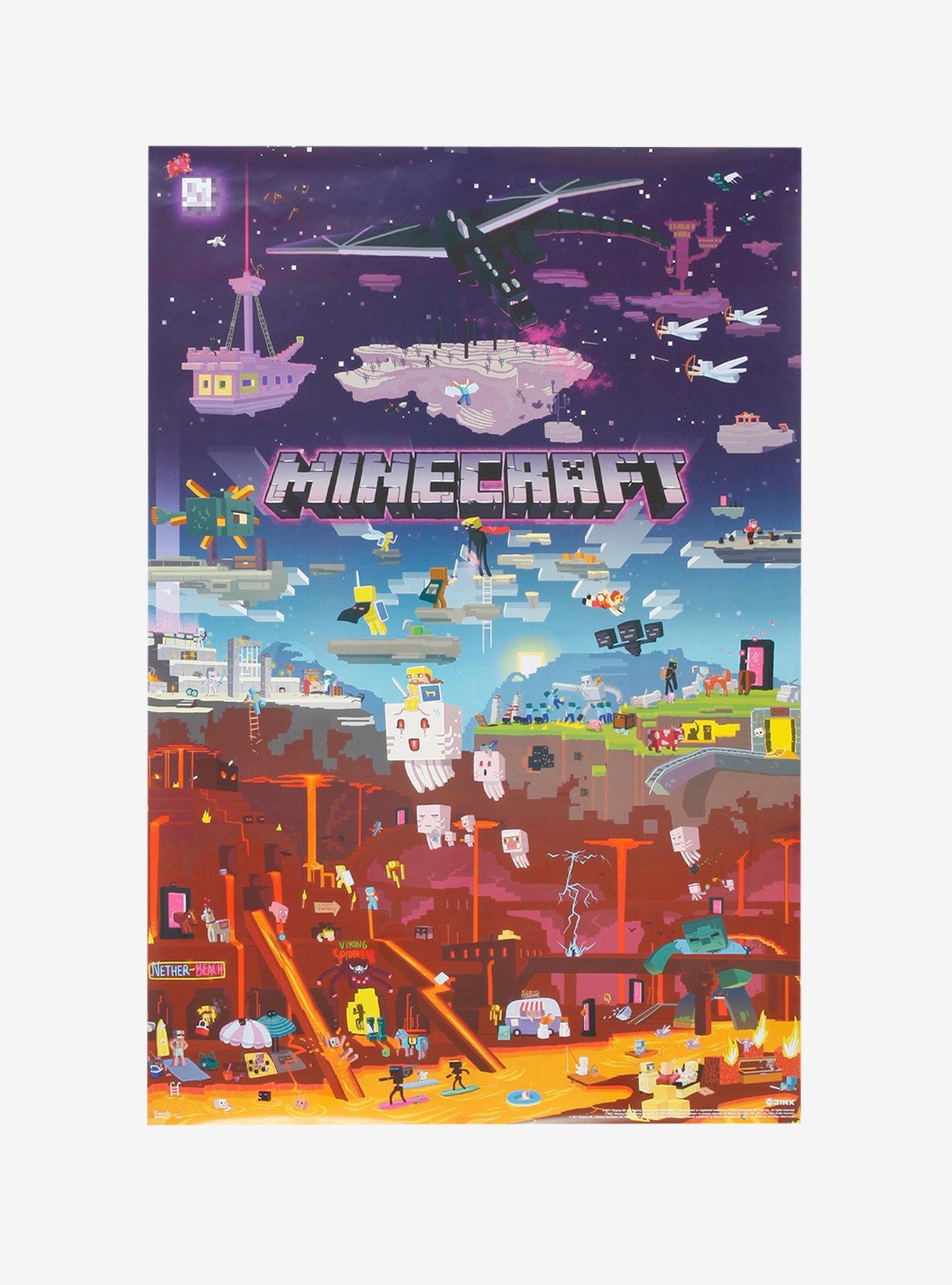 Minecraft World Beyond Poster | Hot Topic