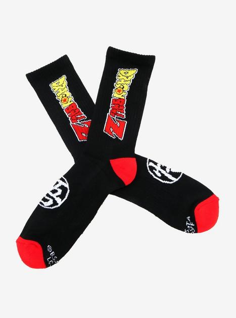 Dragon Ball Z Logo Crew Socks - BoxLunch Exclusive | BoxLunch