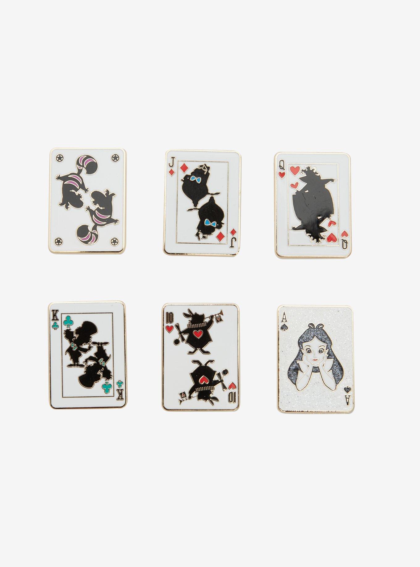 Loungefly Disney Alice In Wonderland Playing Cards Blind Box Enamel Pin ...