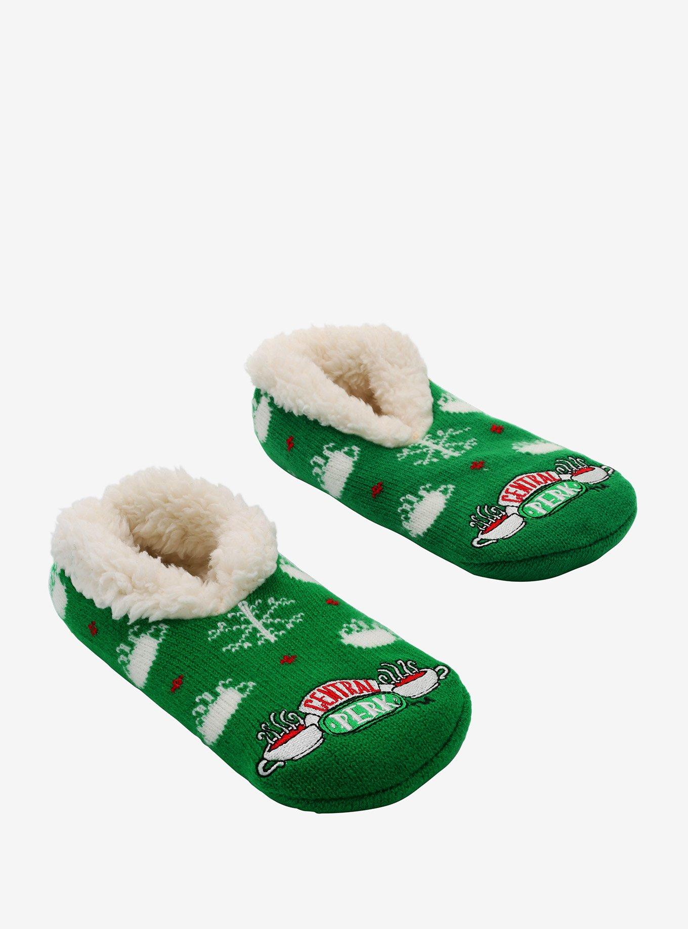 Friends Central Perk Snowflake Slipper Socks - BoxLunch Exclusive ...