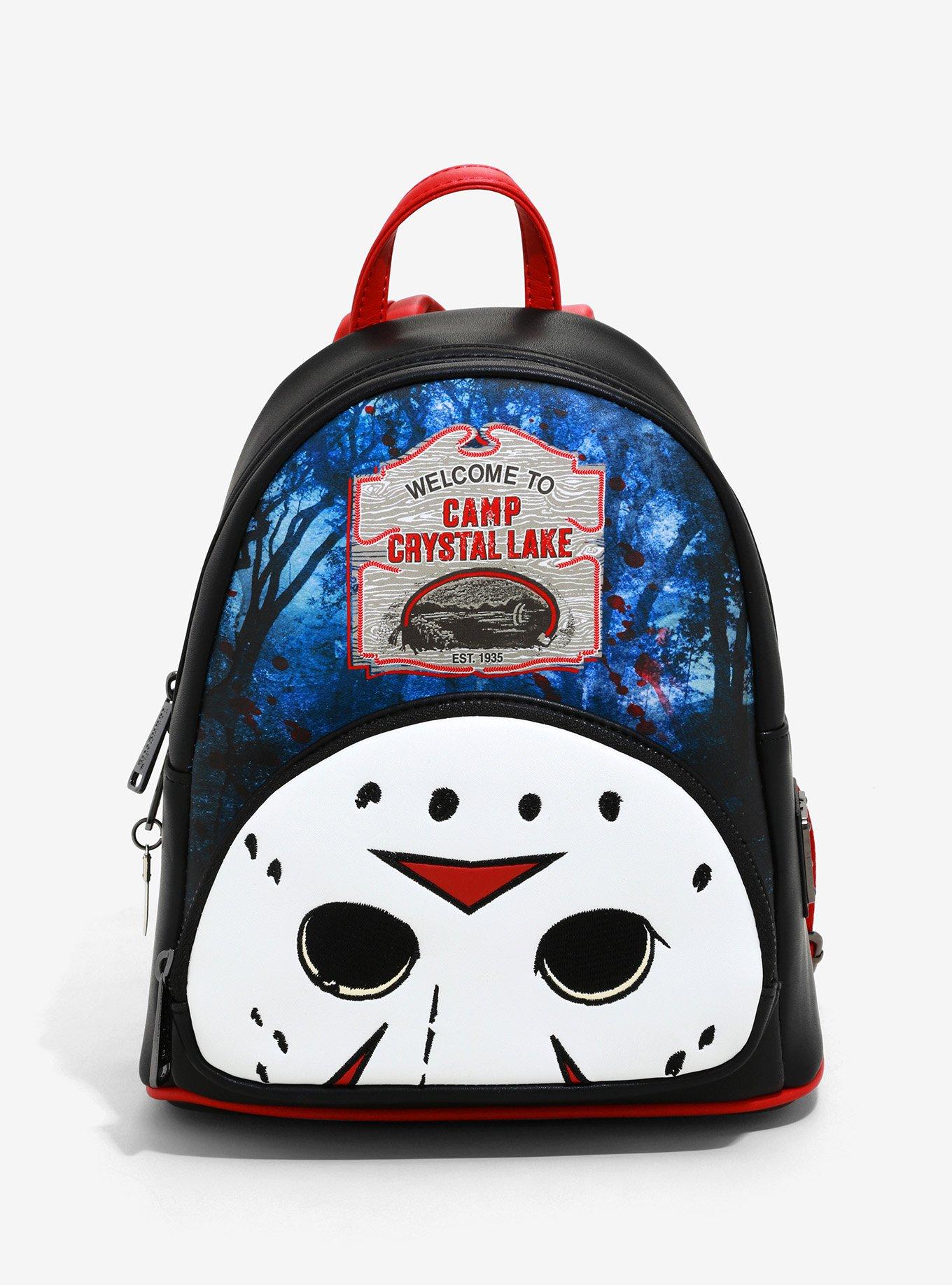 Loungefly Friday the 13th Camp Crystal Lake Mini Backpack | BoxLunch