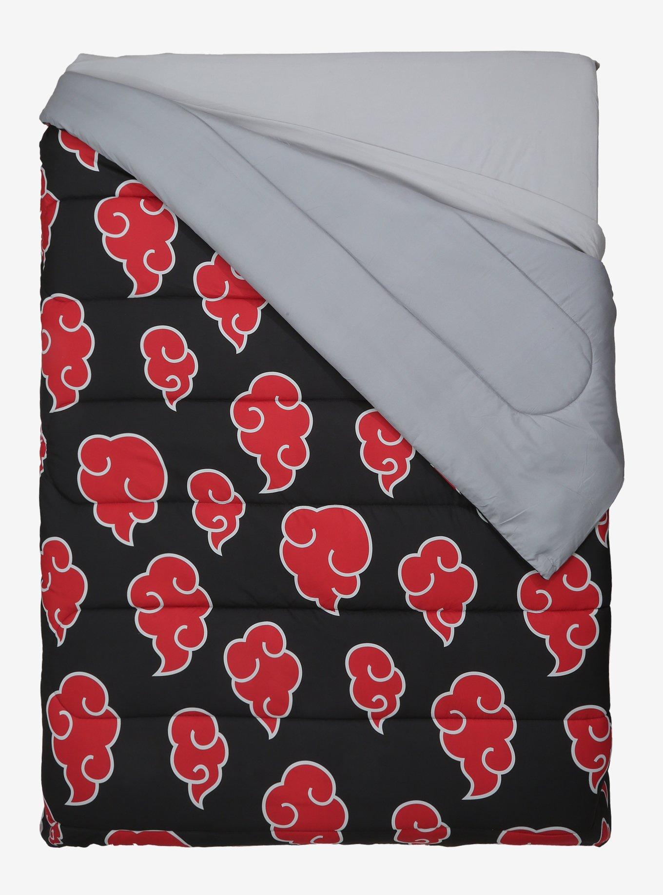 Naruto Shippuden Akatsuki Cloud Comforter | Hot Topic