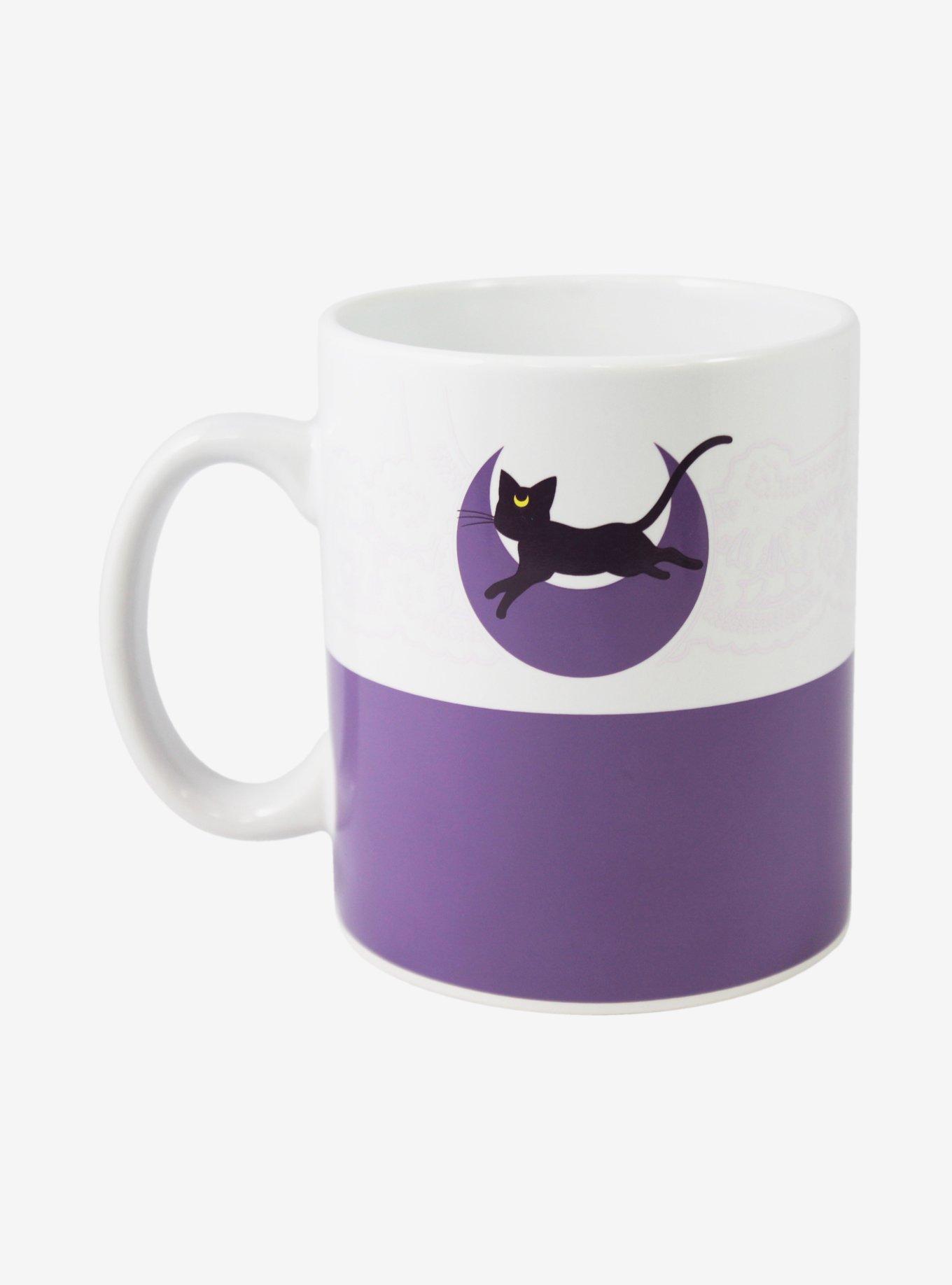 Sailor Moon Luna Color-Block Mug | Hot Topic