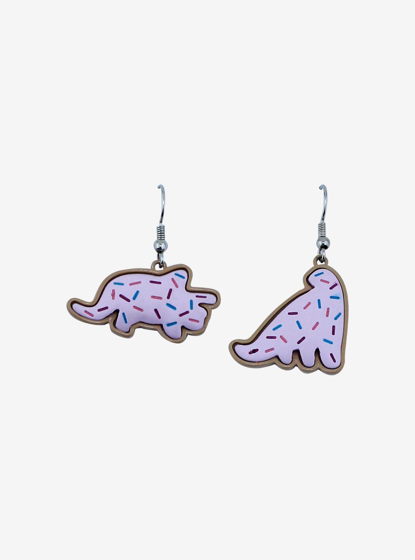 Dinosaur Animal Crackers Drop Earrings | Hot Topic