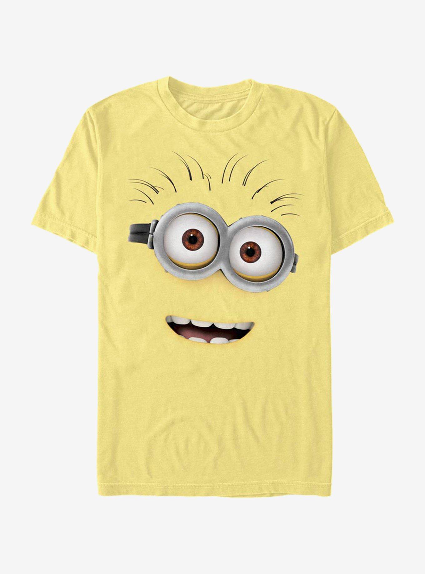 Minions Face T-Shirt - YELLOW | BoxLunch