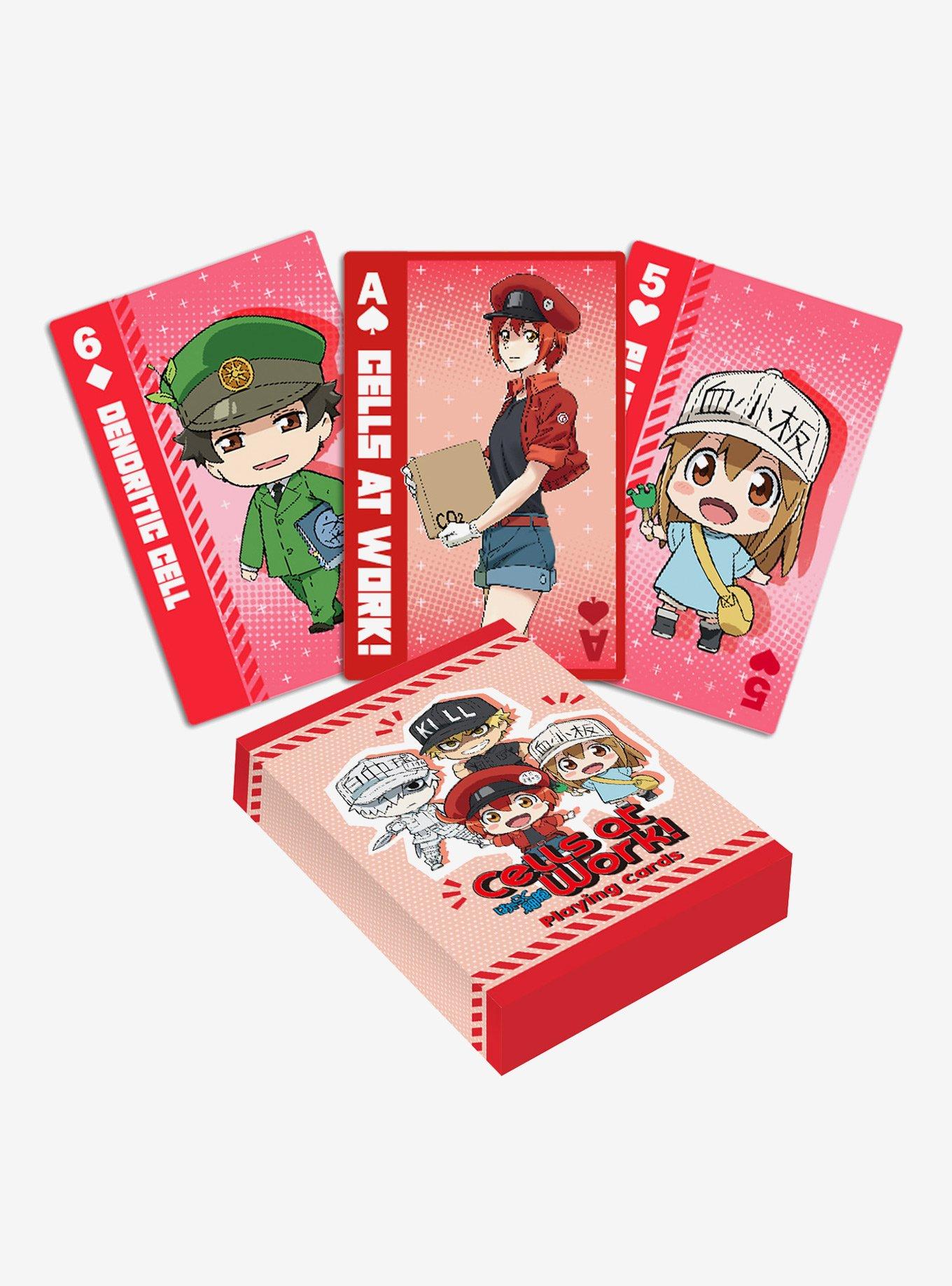 Cells At Work Playing Cards | Hot Topic
