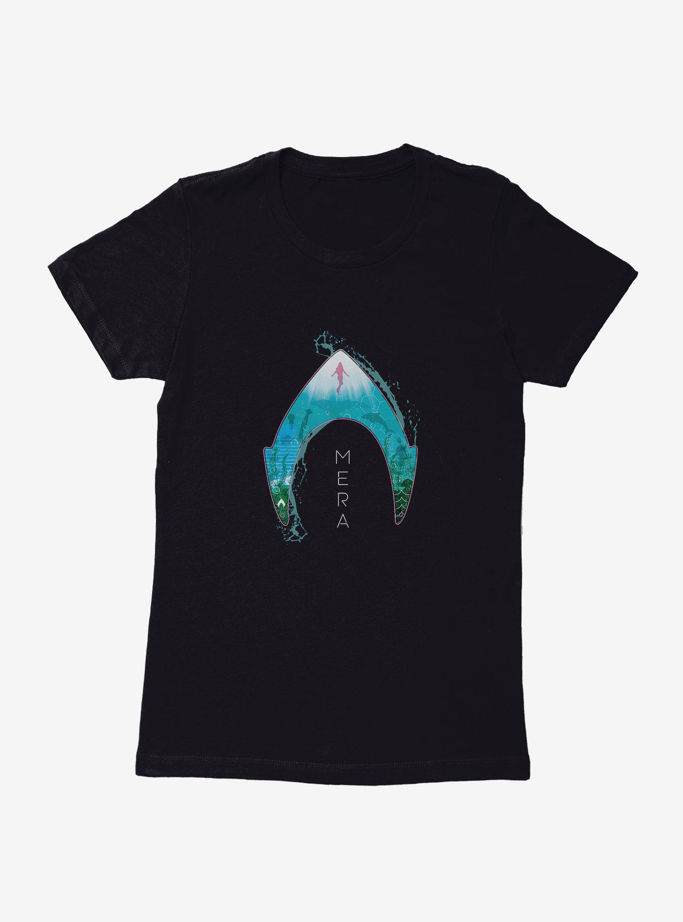Dc Comics Aquaman Sea Icon Mera Womens T Shirt Boxlunch