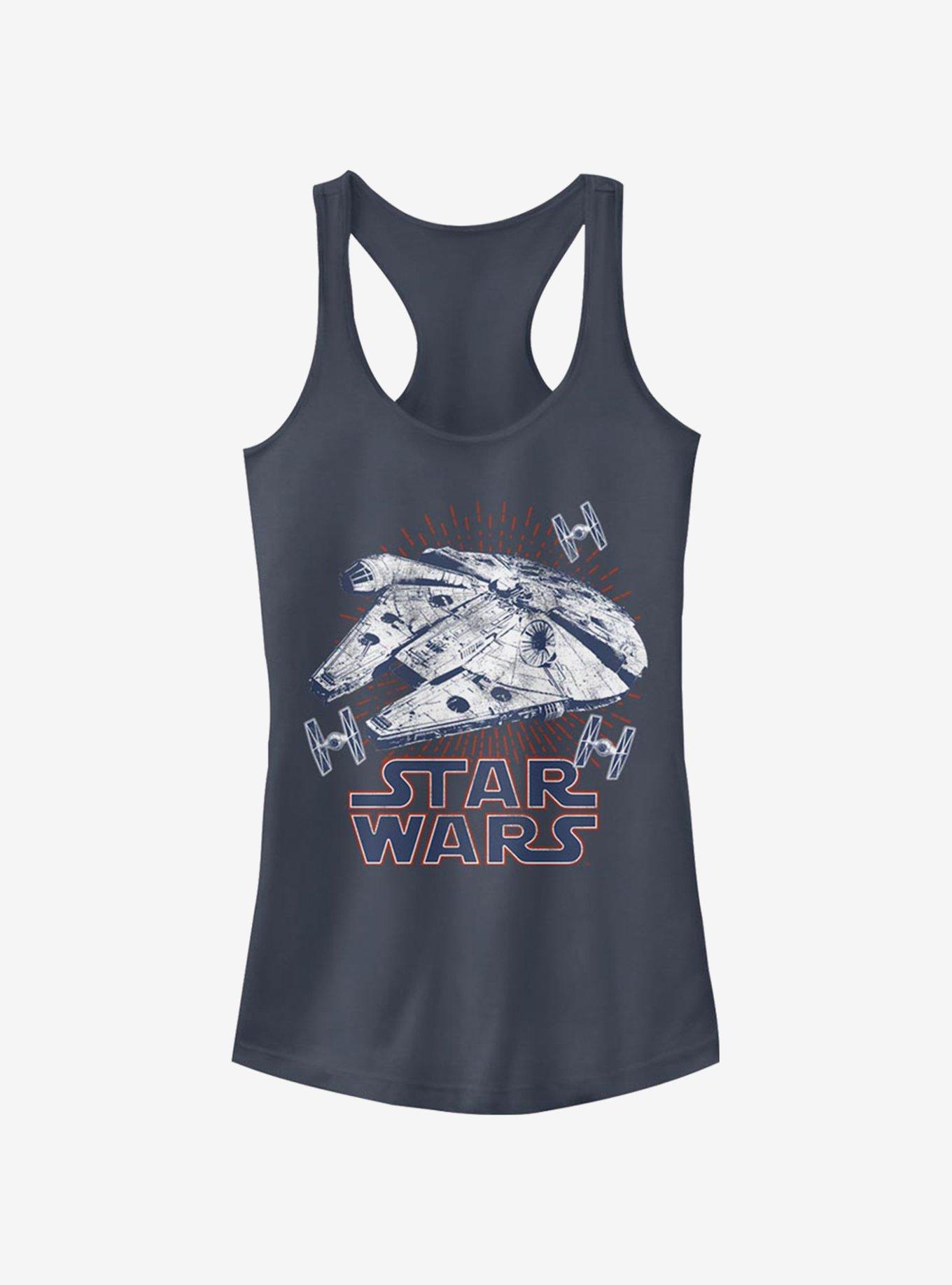 Star Wars Falcon Rays Girls Tank - BLUE | Hot Topic