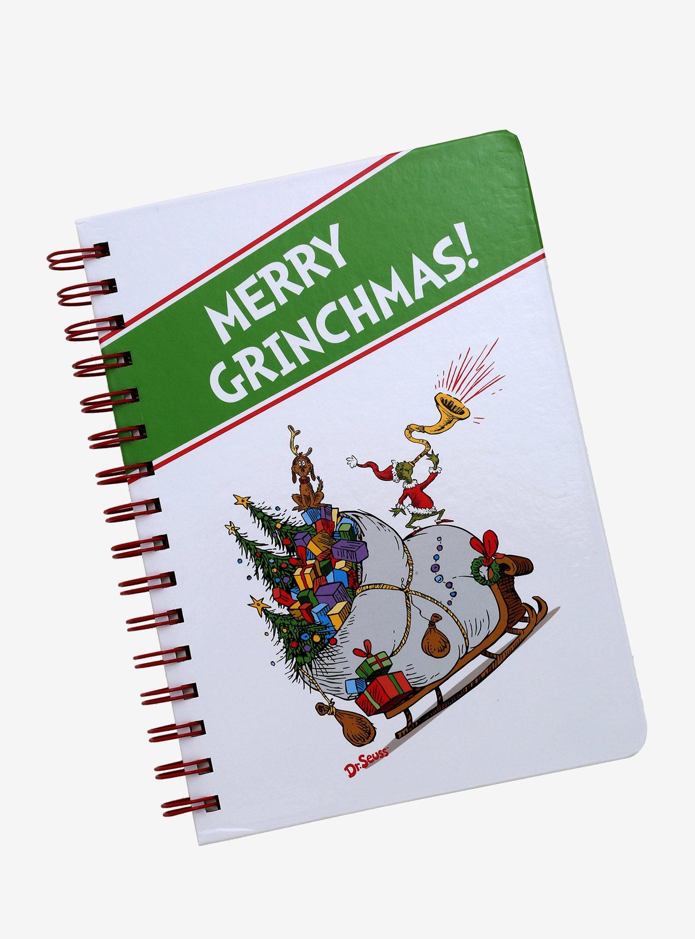 How The Grinch Stole Christmas! Merry Grinchmas Spiral Journal | Hot Topic