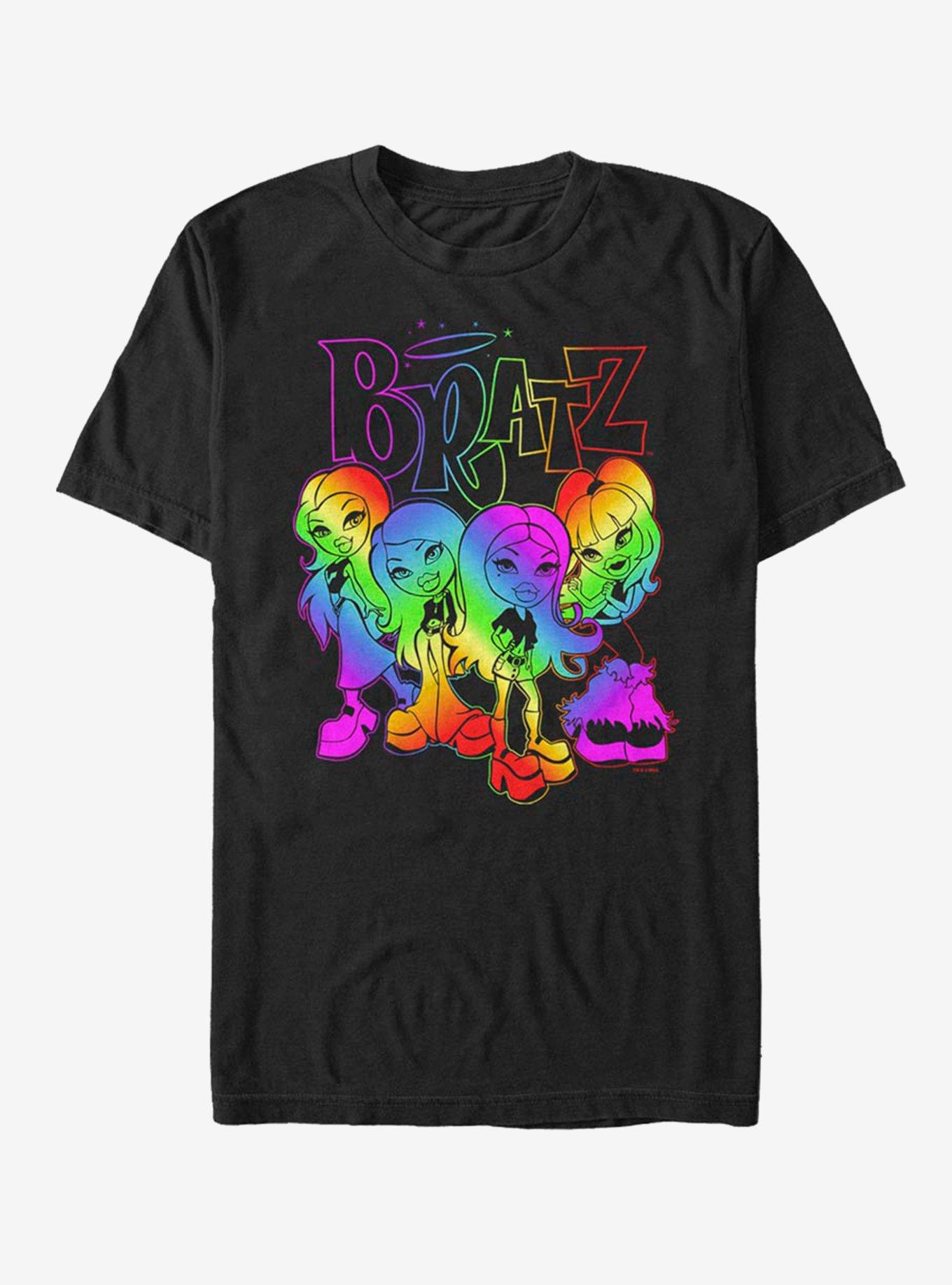 Bratz Rainbow Bratz T-Shirt - BLACK | BoxLunch