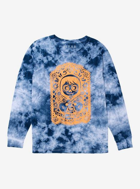 Disney Pixar Coco Banner Tie-Dye Long Sleeve T-Shirt | BoxLunch