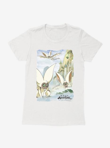 Avatar: The Last Airbender Flight Of Momo Womens T-Shirt | BoxLunch