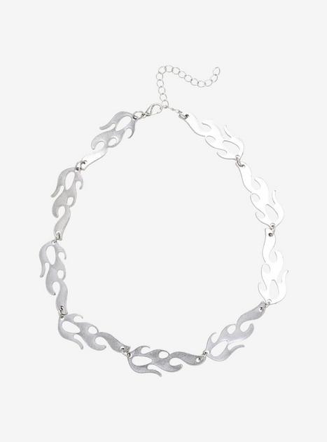 Flame Chain Choker | Hot Topic