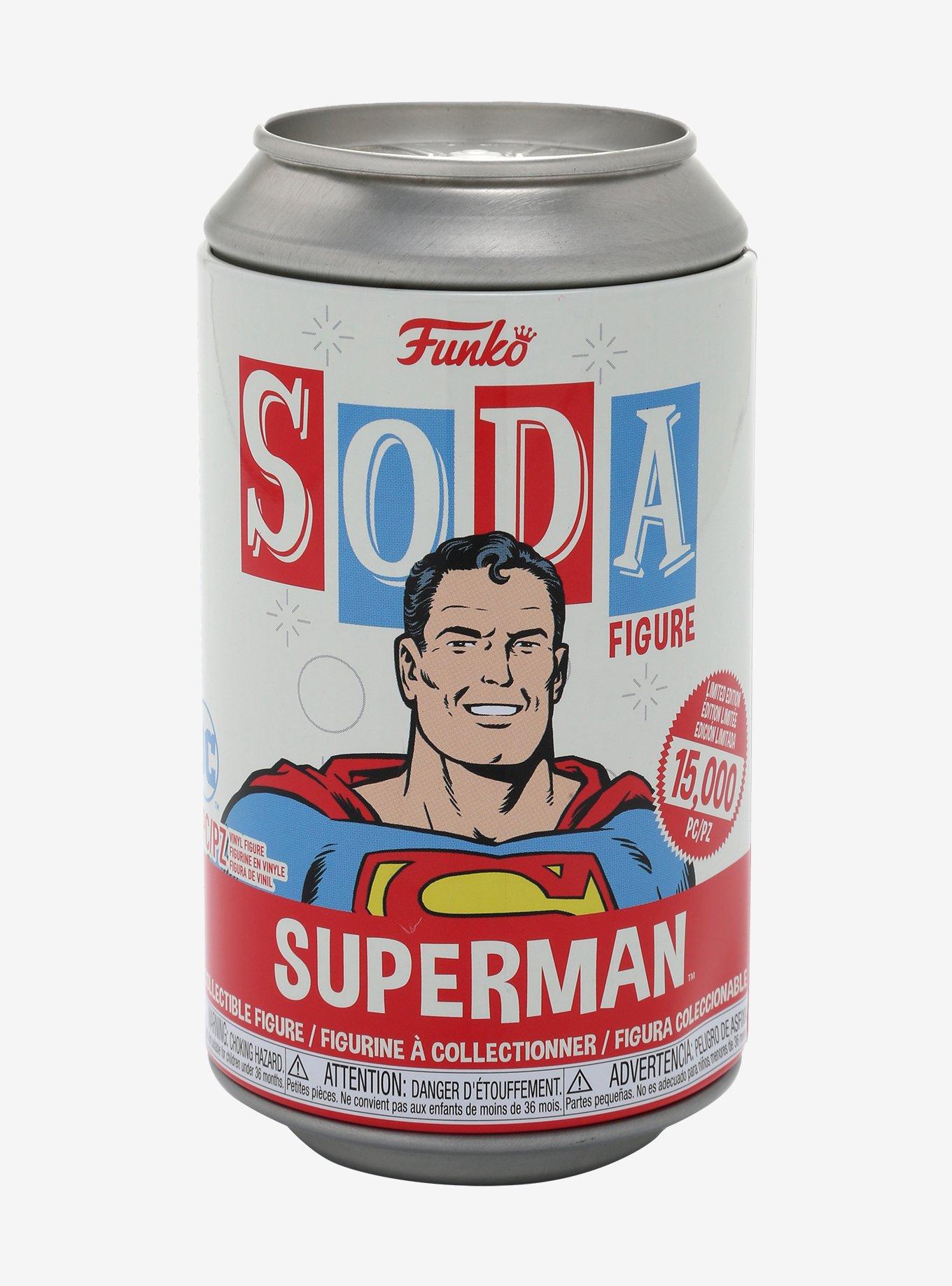 Funko DC Comics Soda Superman Vinyl Figure | Hot Topic