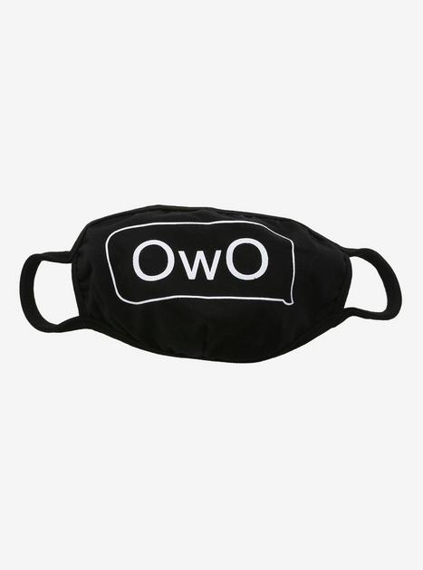 OwO Text Fashion Face Mask | Hot Topic