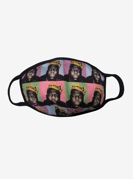Notorious B.I.G. Portrait Fashion Face Mask | Hot Topic