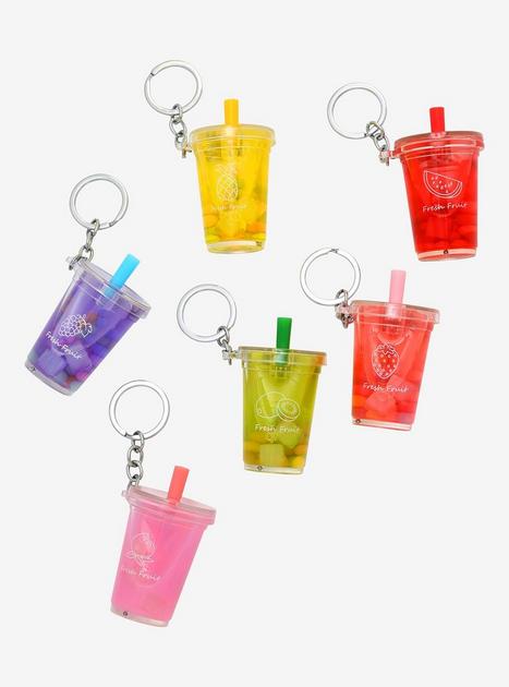 Fruit Boba Drink Assorted Blind Key Chain | Hot Topic
