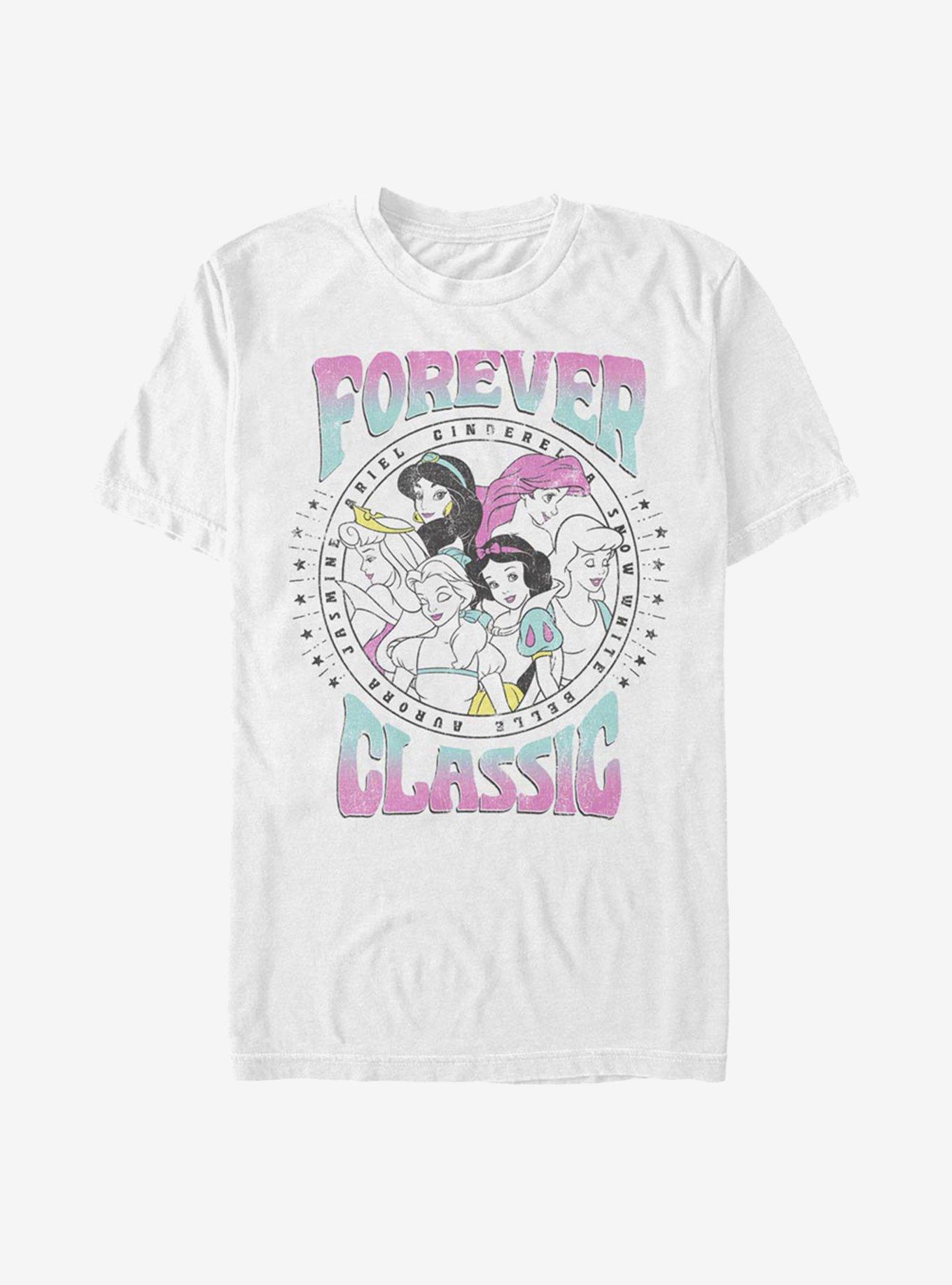 Disney Princesses Forever Classic T-Shirt - WHITE | BoxLunch