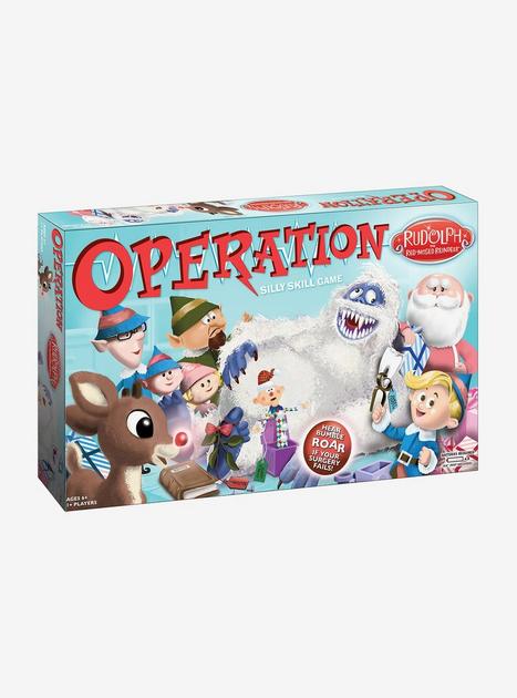 Rudolph The Red-Nosed Reindeer Operation Board Game | Hot Topic