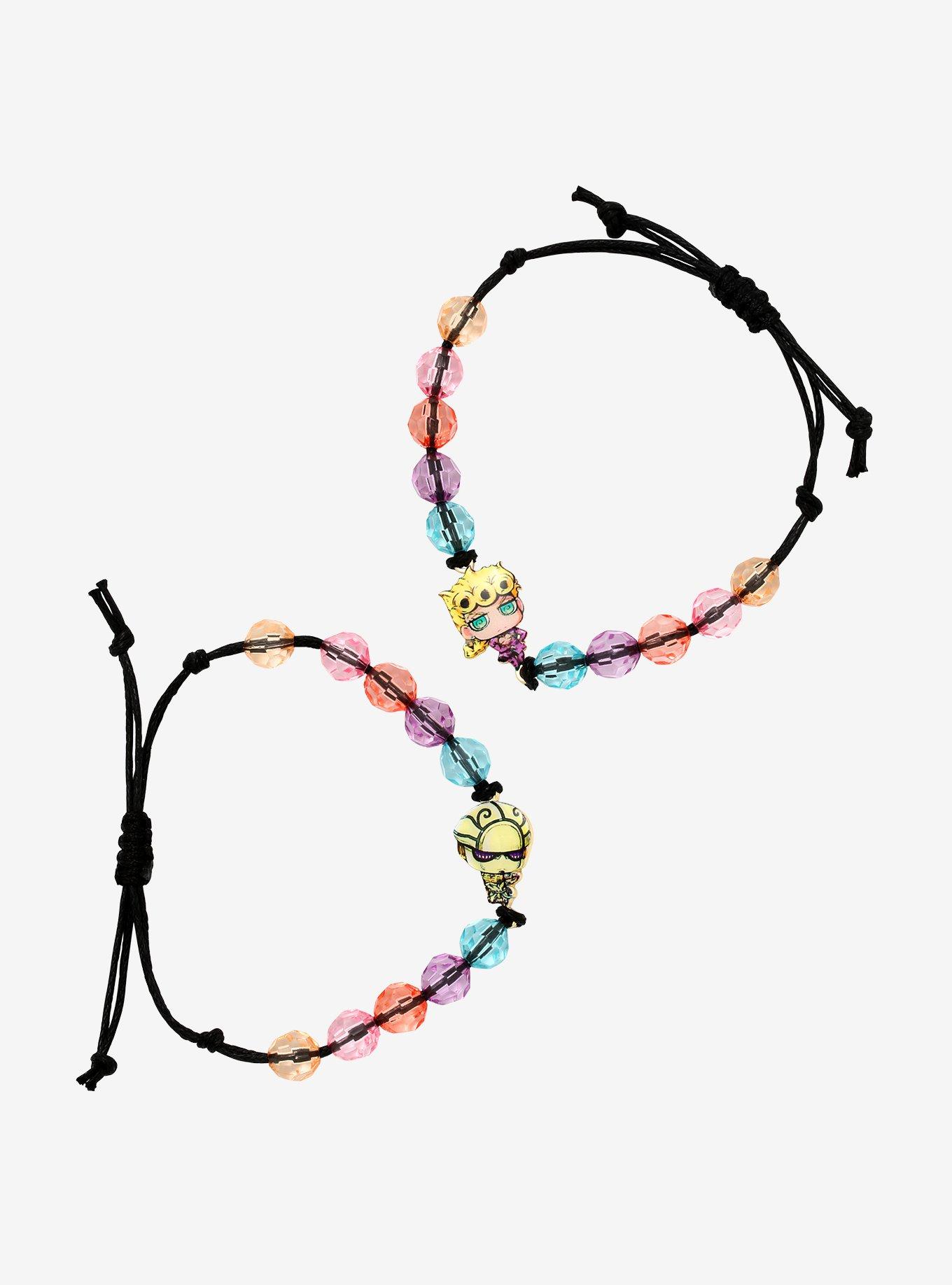 JoJo's Bizarre Adventure Giorno Best Friend Cord Bracelet Set | Hot Topic