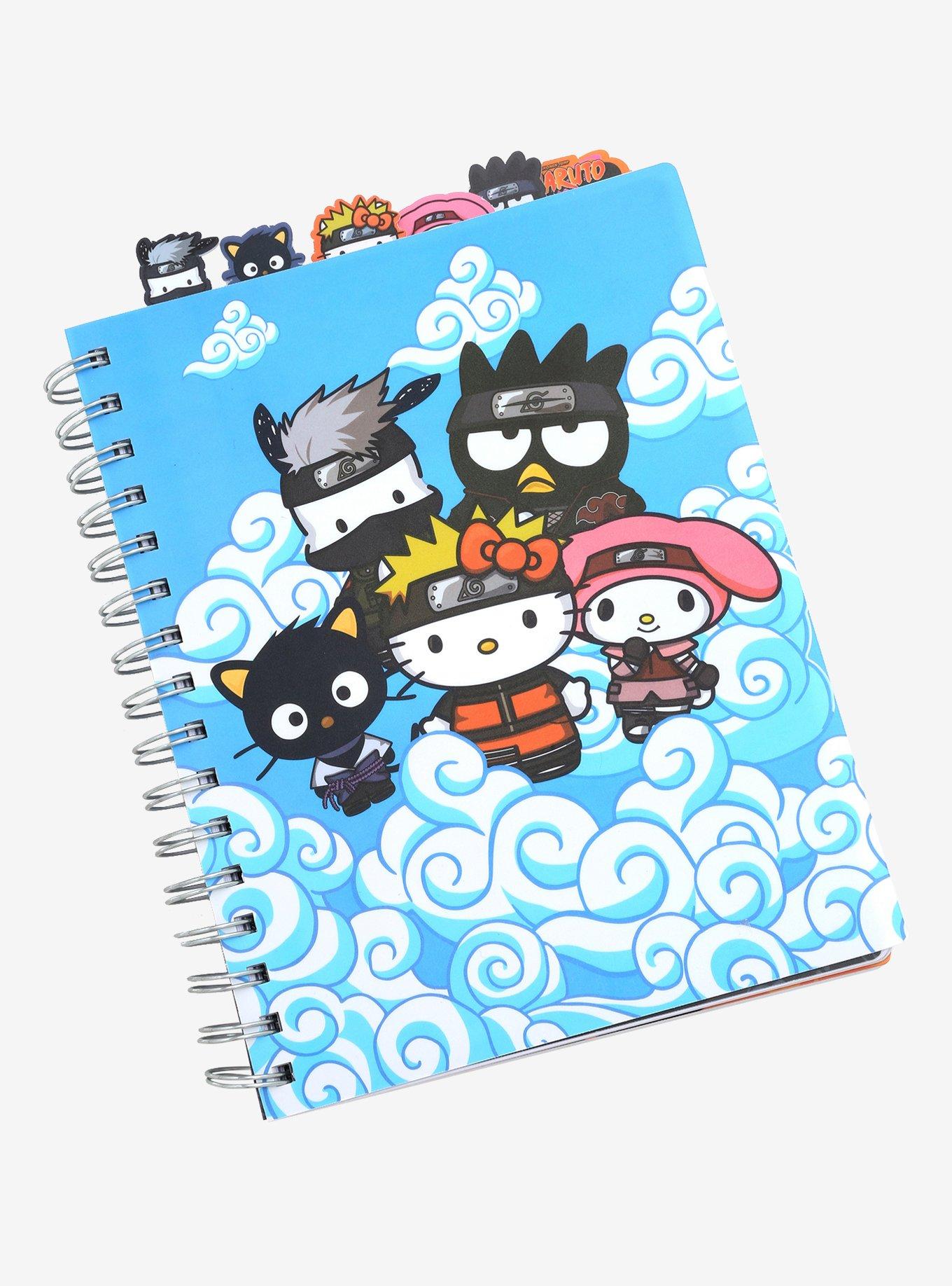 Naruto Shippuden x Hello Kitty and Friends Tab Journal | BoxLunch