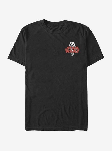 Star Wars Mandalorian Logo T-Shirt - BLACK | BoxLunch