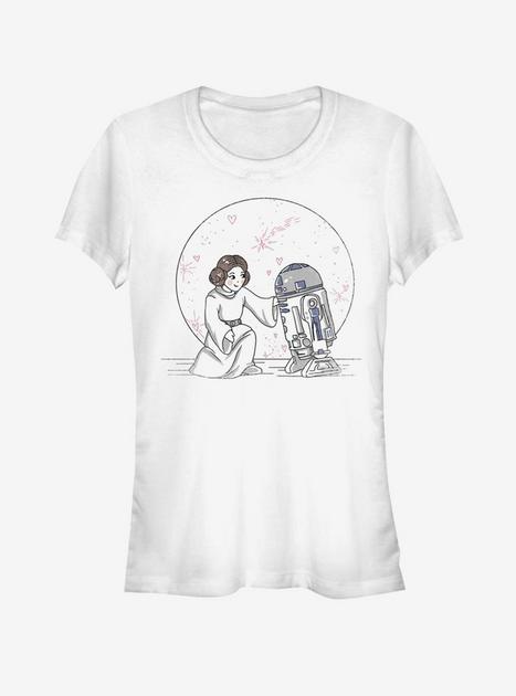 Star Wars Friends In Space Girls T-Shirt - WHITE | Hot Topic