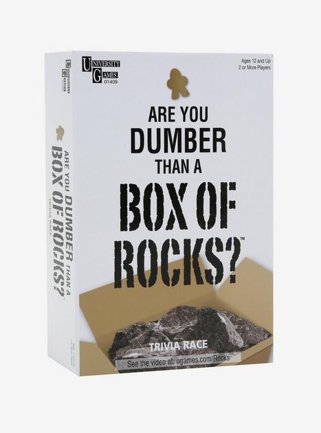 Are You Dumber Than A Box Of Rocks? Trivia Game | Hot Topic