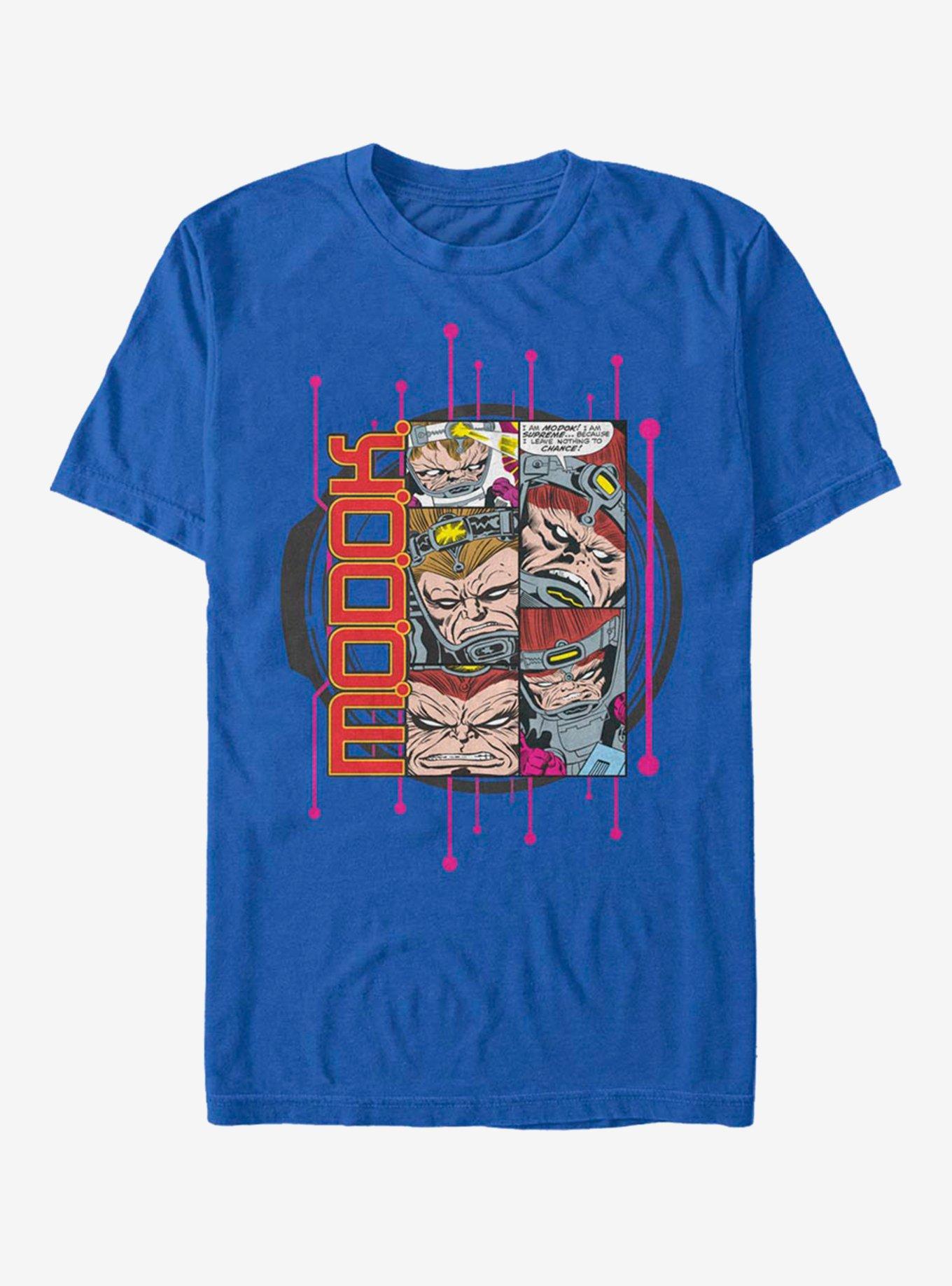 Marvel MODOK Collage T-Shirt - BLUE | Hot Topic