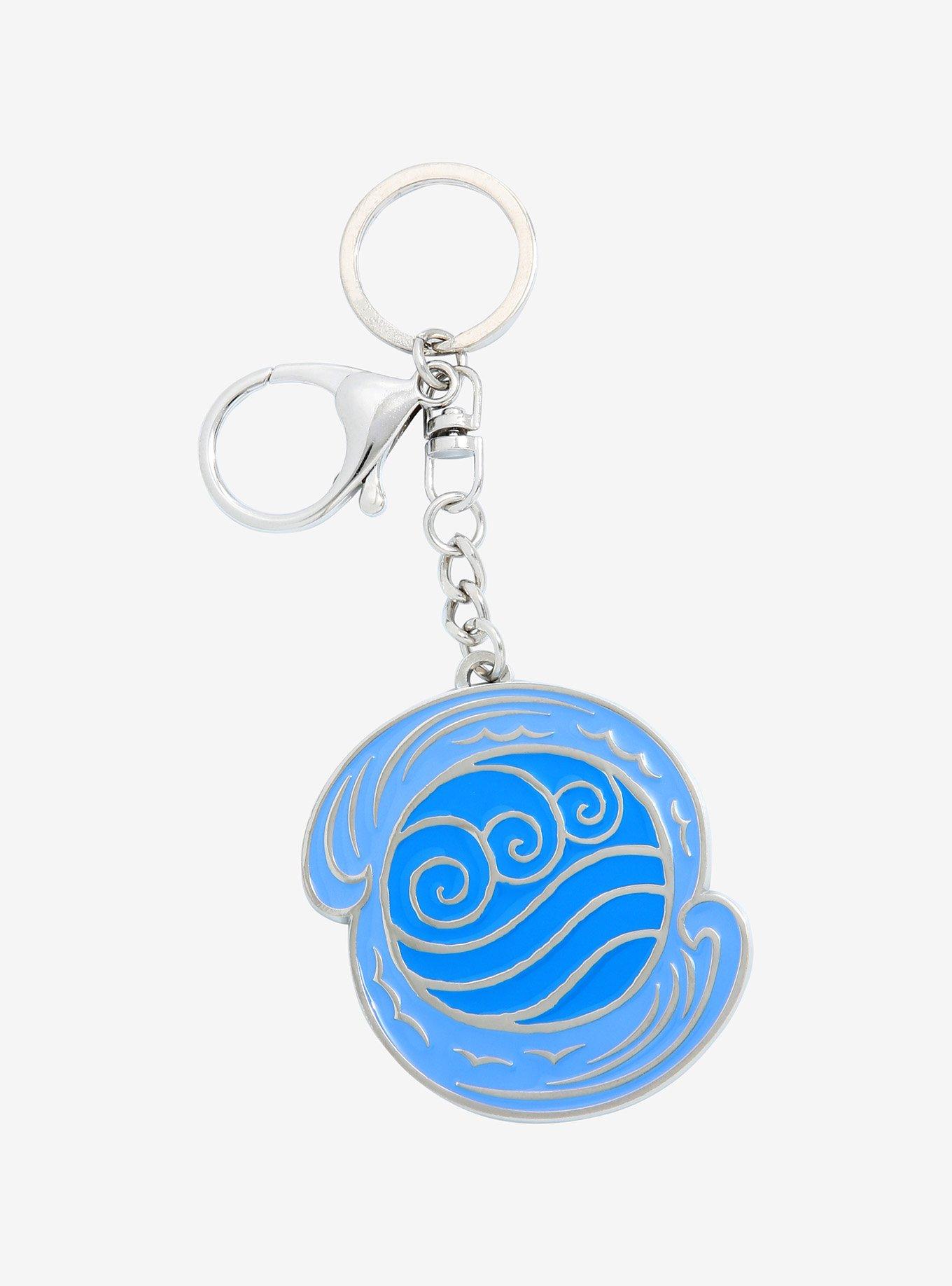 Avatar: The Last Airbender Water Tribe Enamel Keychain - BoxLunch ...