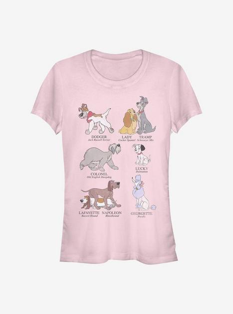 Disney Classic Dog Breeds Girls T-Shirt | Hot Topic