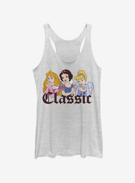 Disney Princesses Classic Princesses Girls Tank Top - WHITE | Hot Topic