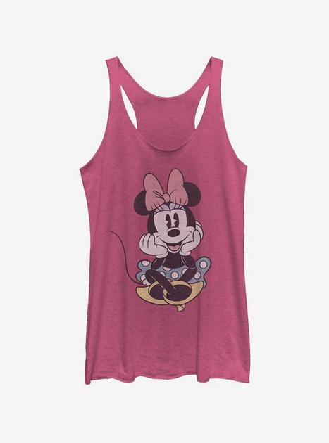 Disney Mickey Mouse Minnie Sit Girls Tank - PINK | Hot Topic