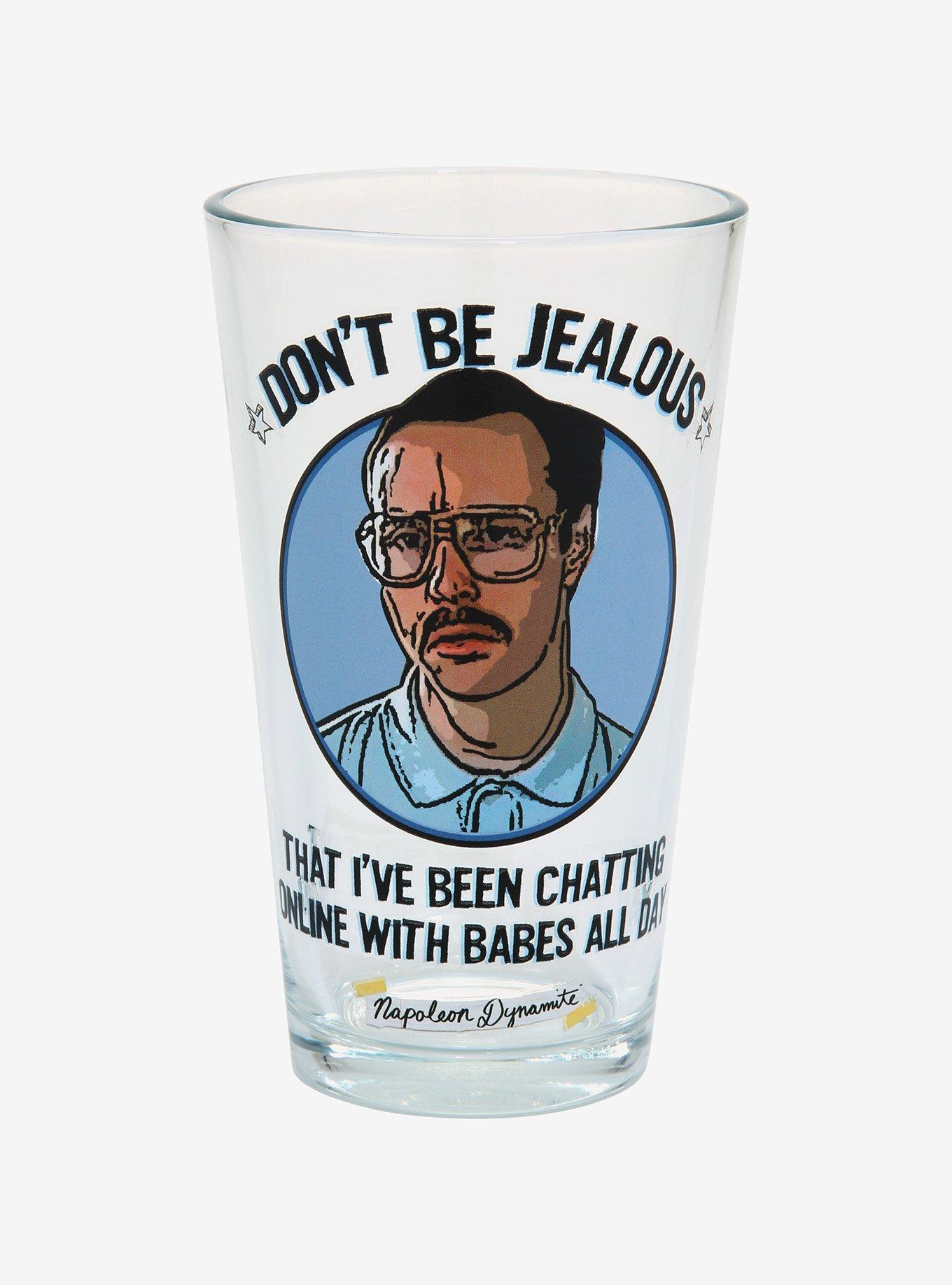 Napoleon Dynamite Kip Pint Glass | Hot Topic