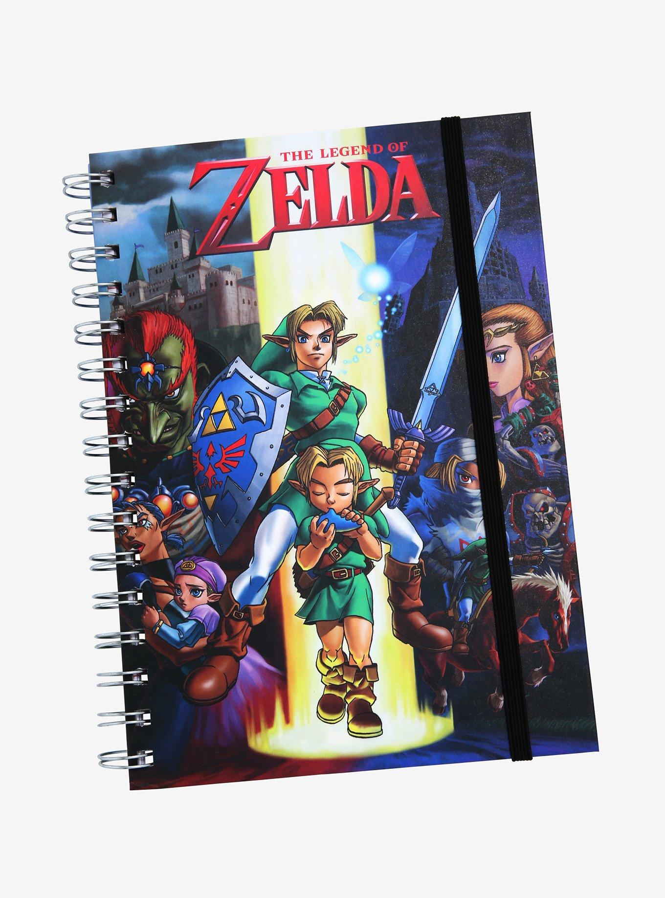Nintendo The Legend of Zelda: Ocarina of Time Spiral Notebook | BoxLunch