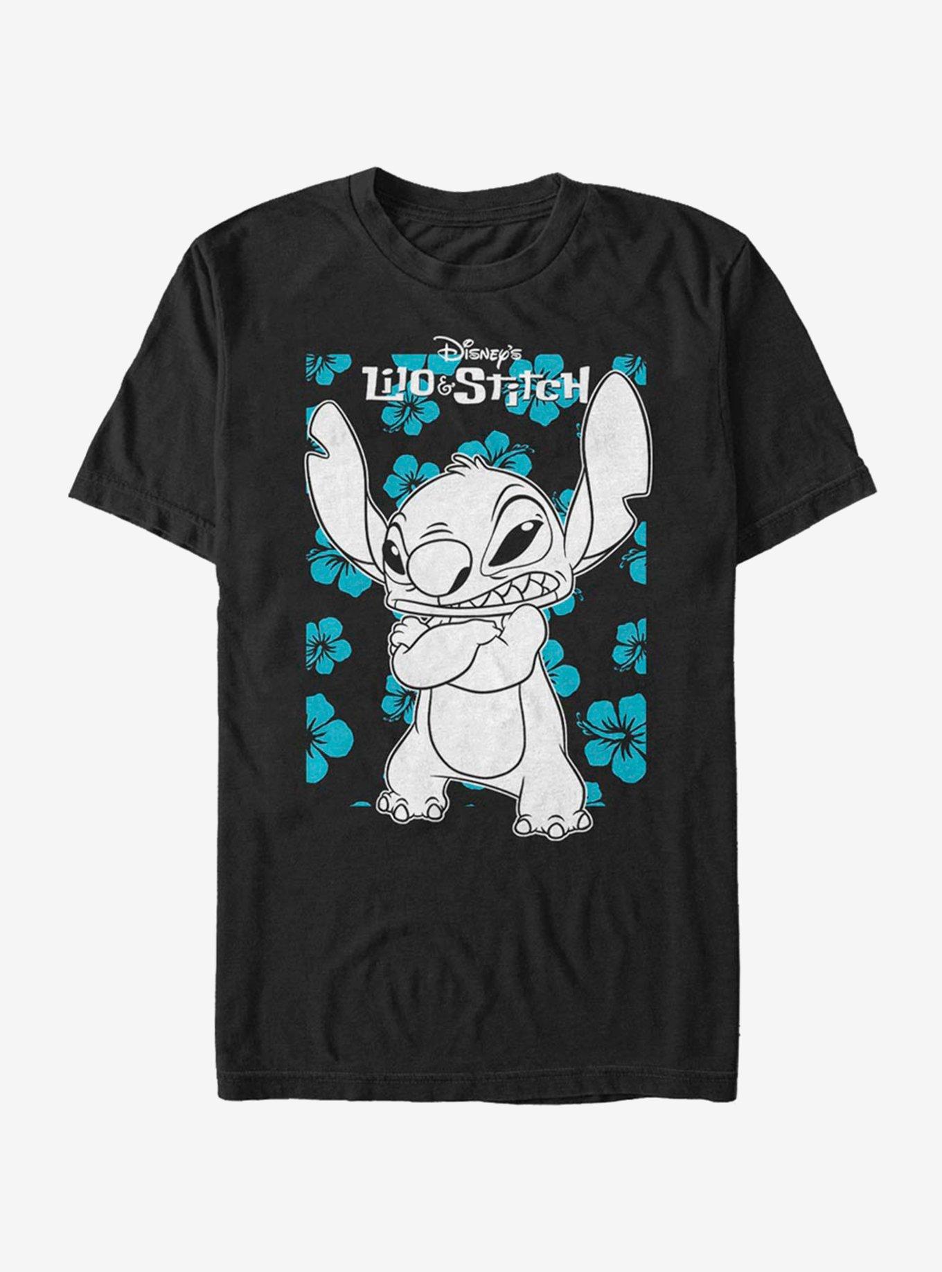 Disney Lilo And Stitch Lilo Party T-Shirt - BLACK | BoxLunch