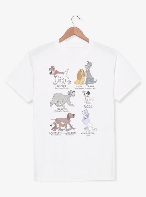 Disney Dog Breeds T-Shirt - WHITE | BoxLunch
