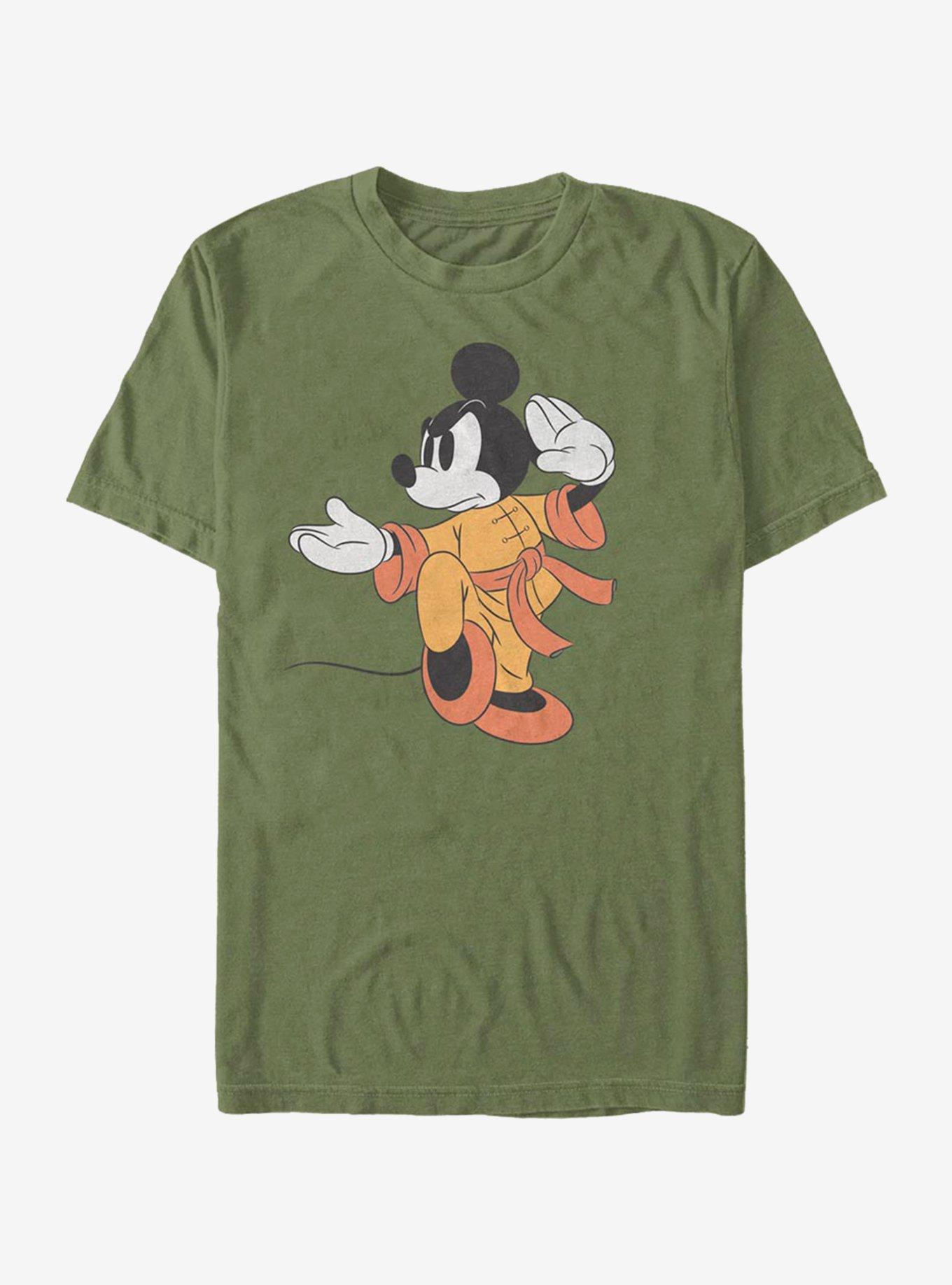 Disney Mickey Mouse Kung Fu Mickey T-Shirt - GREEN | BoxLunch