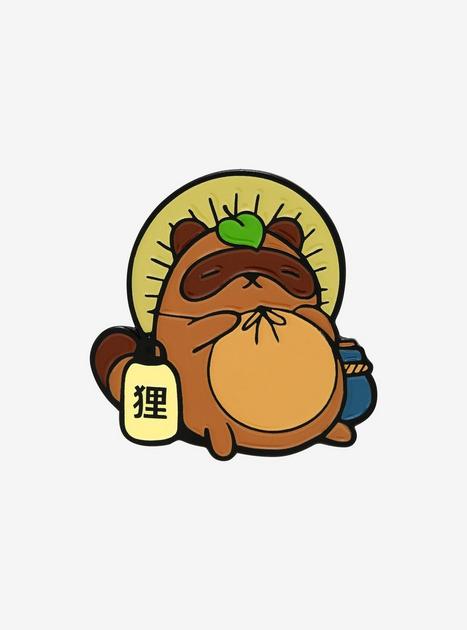 Yokai Tanuki Rest Enamel Pin | Hot Topic