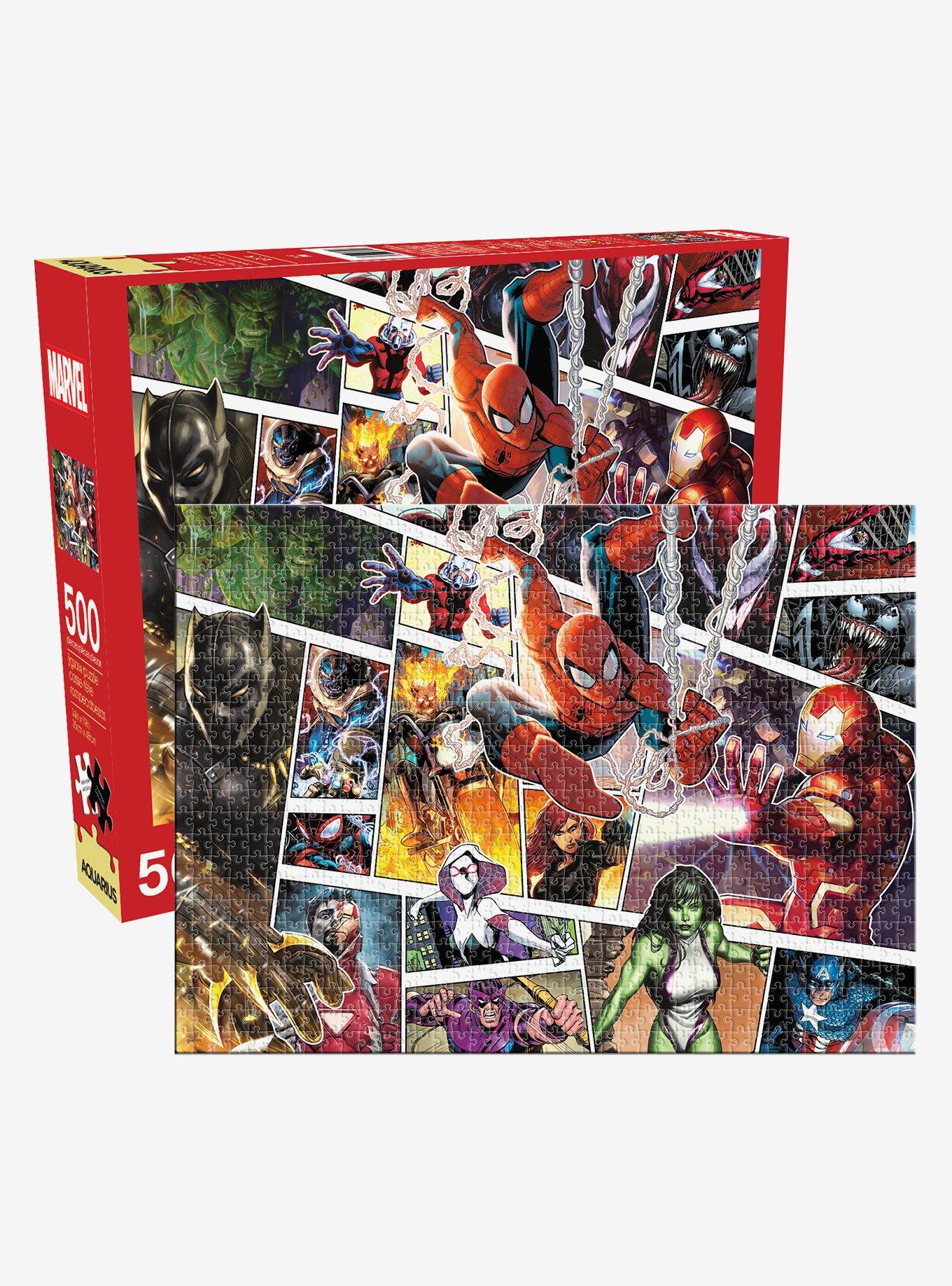 Marvel Panel 500-Piece Puzzle | BoxLunch