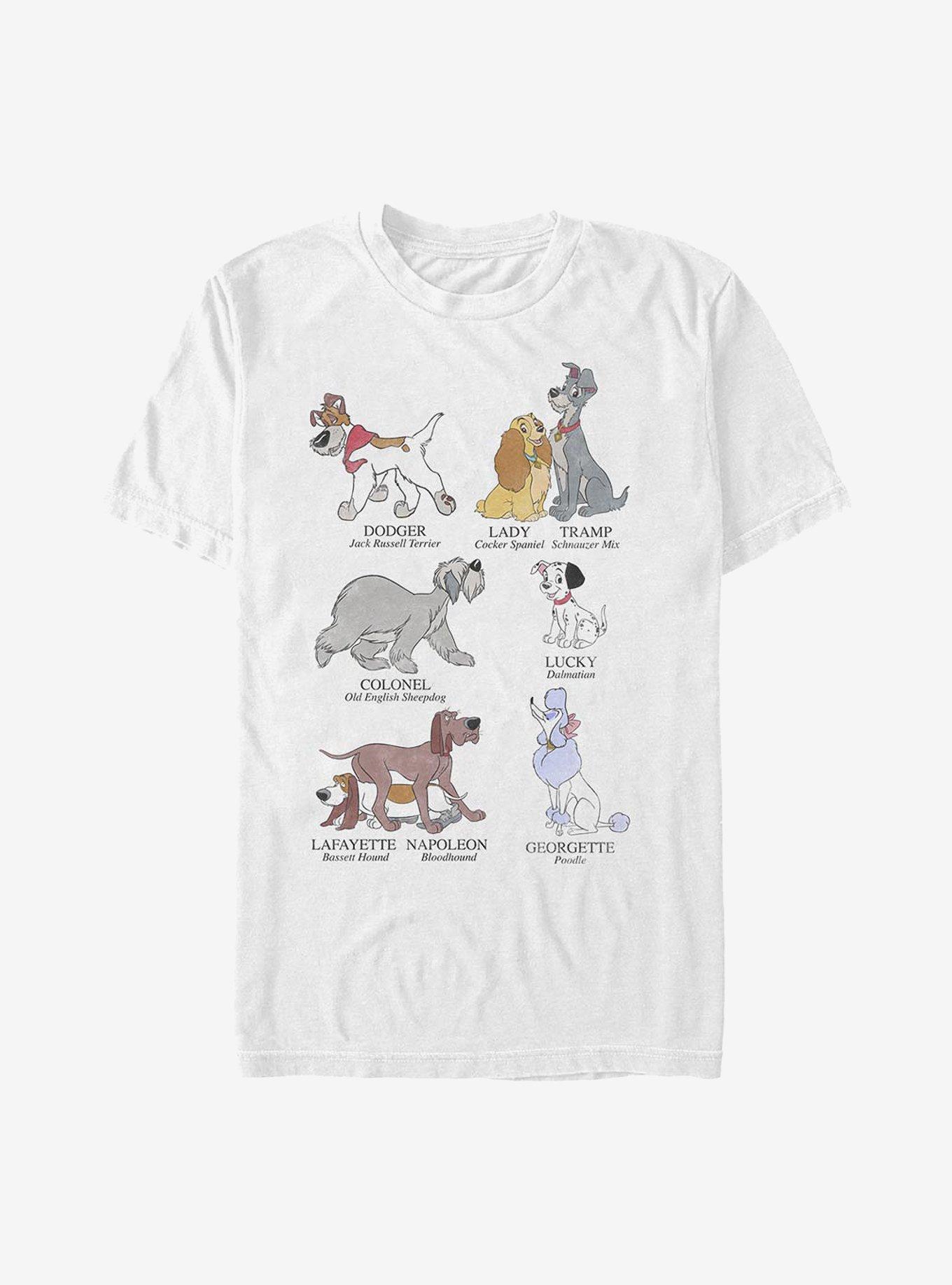 Disney Dog Breeds T-Shirt | HerUniverse