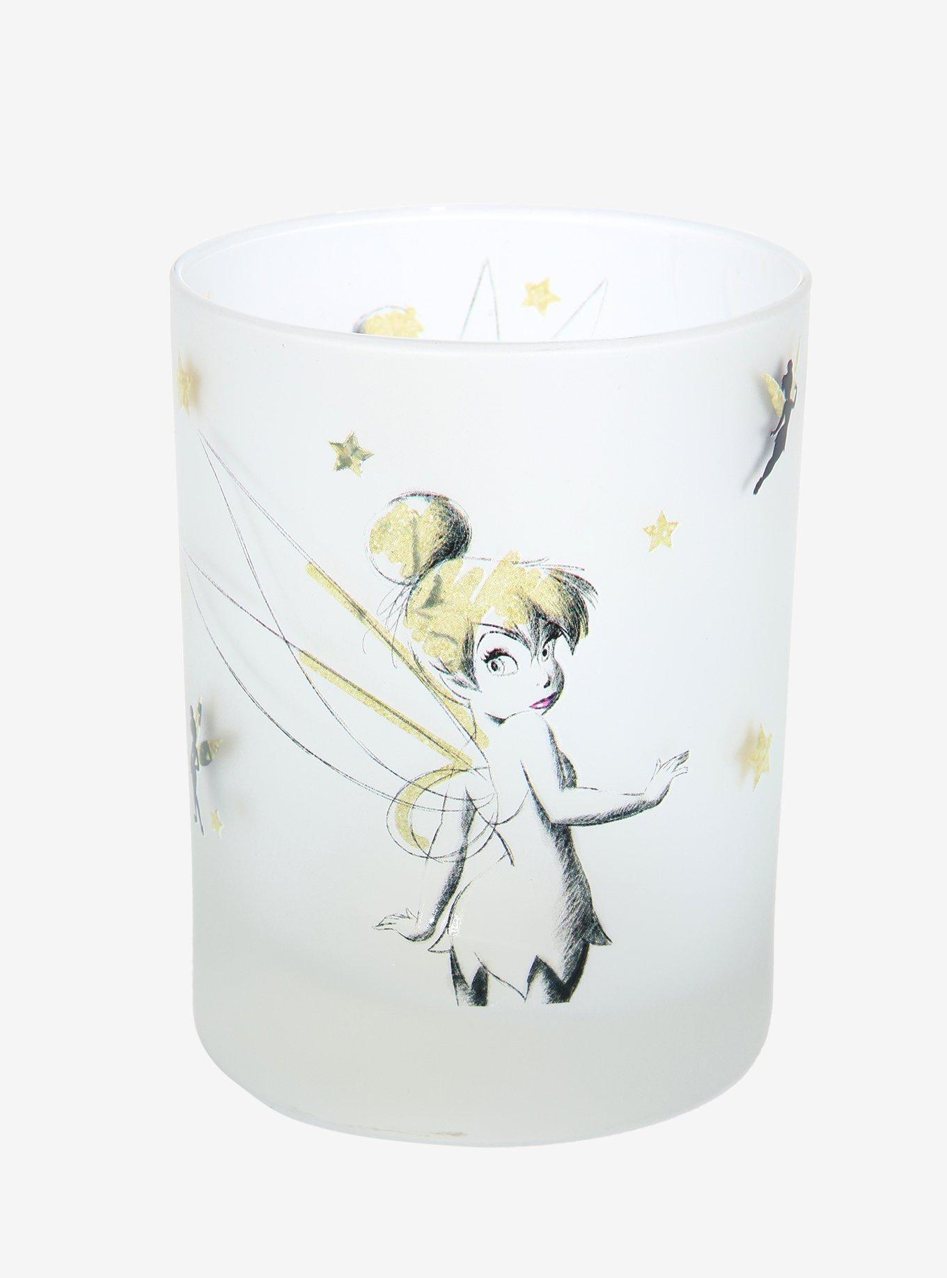 Disney Peter Pan Tinker Bell Sketch Glass - BoxLunch Exclusive | BoxLunch