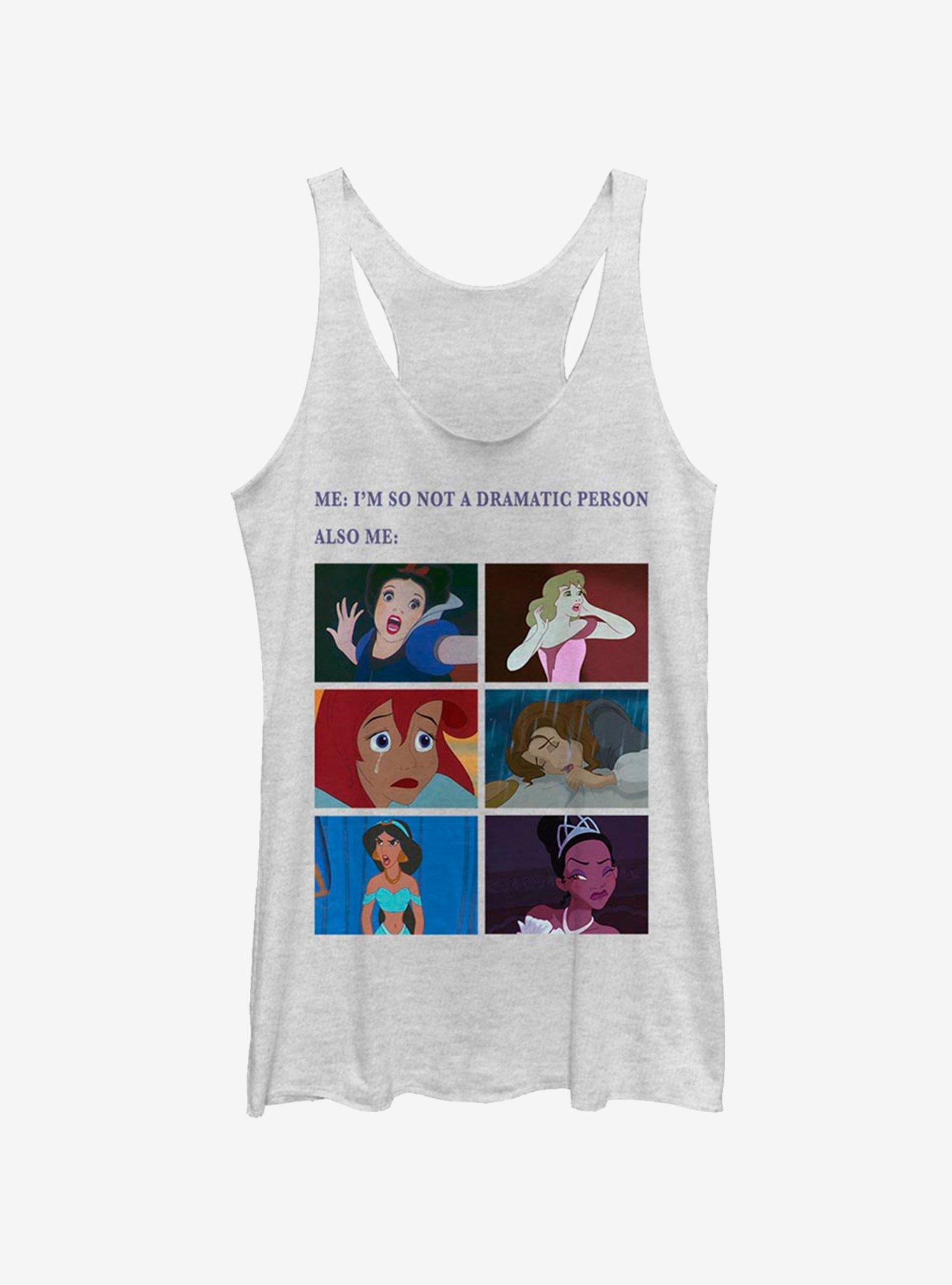 Disney Princess Princess Drama Meme Girls Tank White Hot Topic