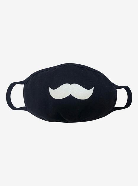 Mustache Fashion Face Mask | Hot Topic