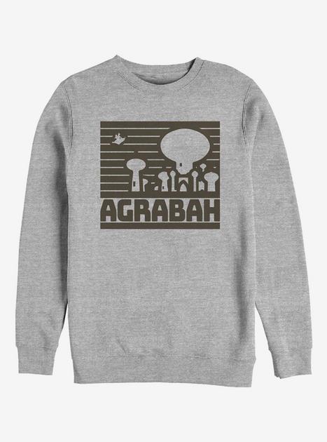 Disney Aladdin Simple Agrabah Sweatshirt - GREY | BoxLunch