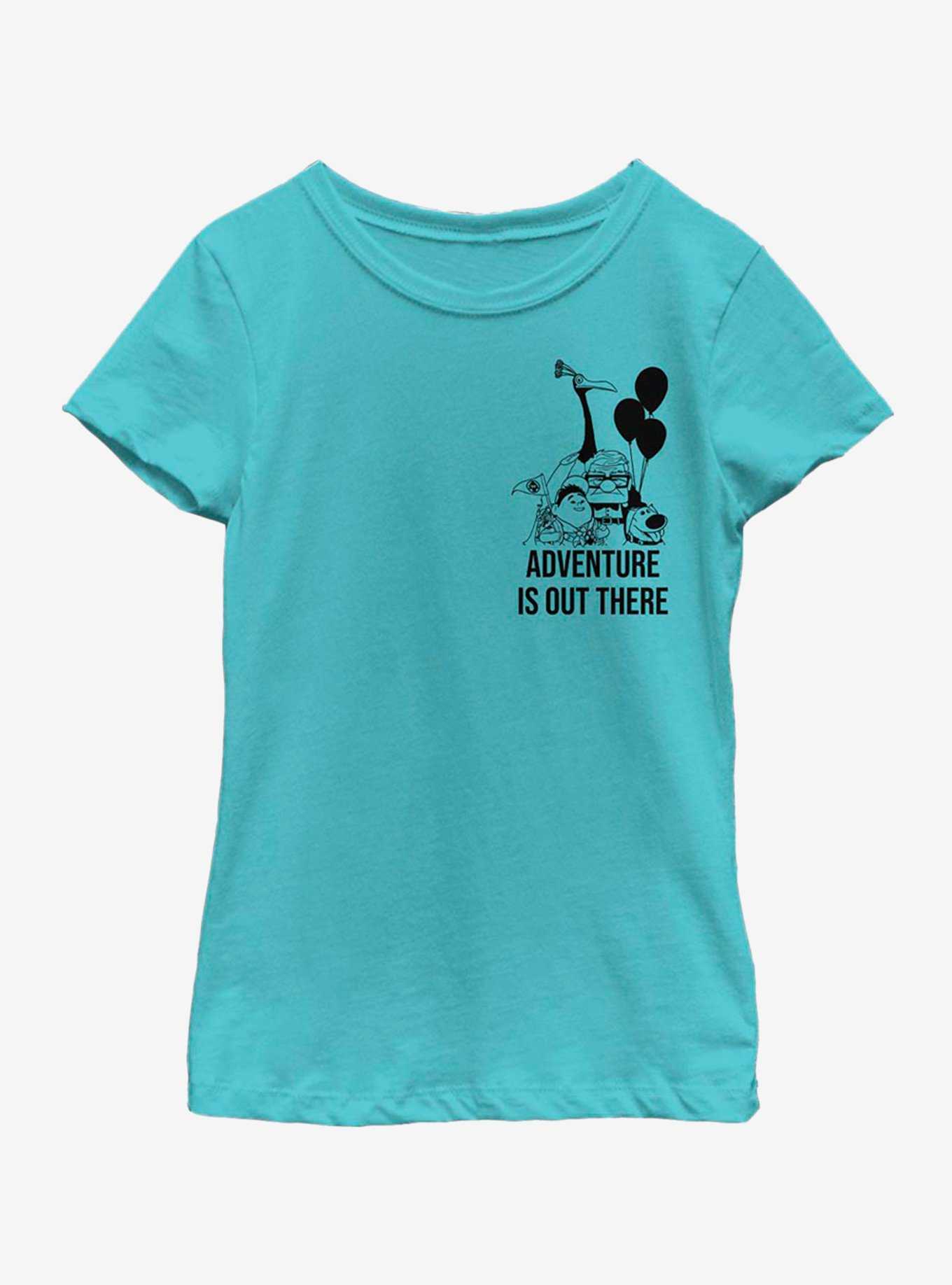 Disney Pixar Up Adventure Up Youth Girls T-Shirt - BLUE | BoxLunch