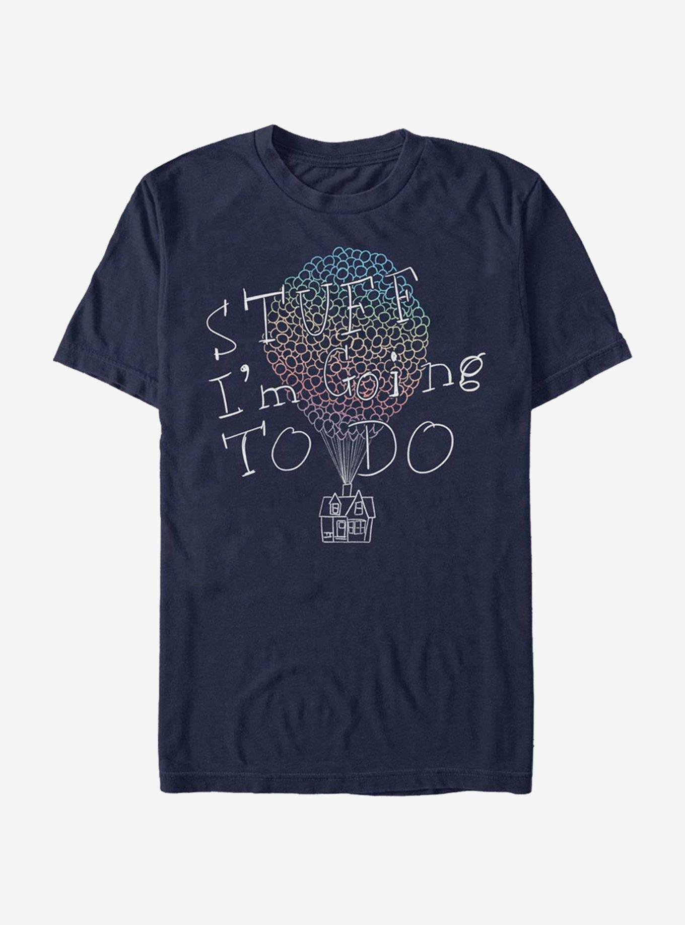 Disney Pixar Up Stuff To Do T-Shirt | BoxLunch