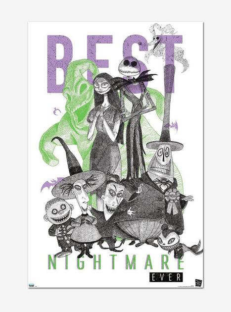 The Nightmare Before Christmas Best Nightmare Ever Poster | Hot Topic